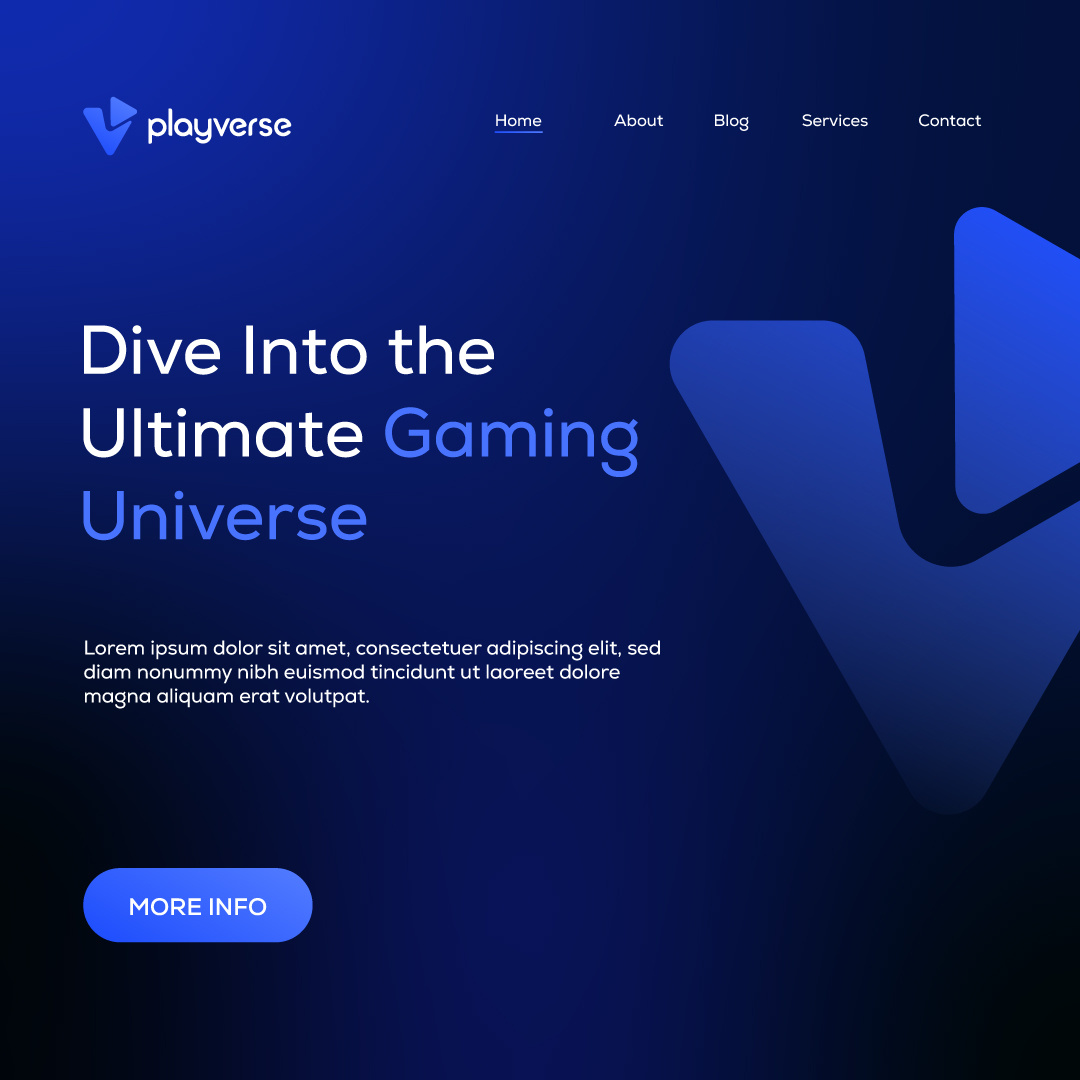 Futuristic Gaming Identity by designsraw on Dribbble