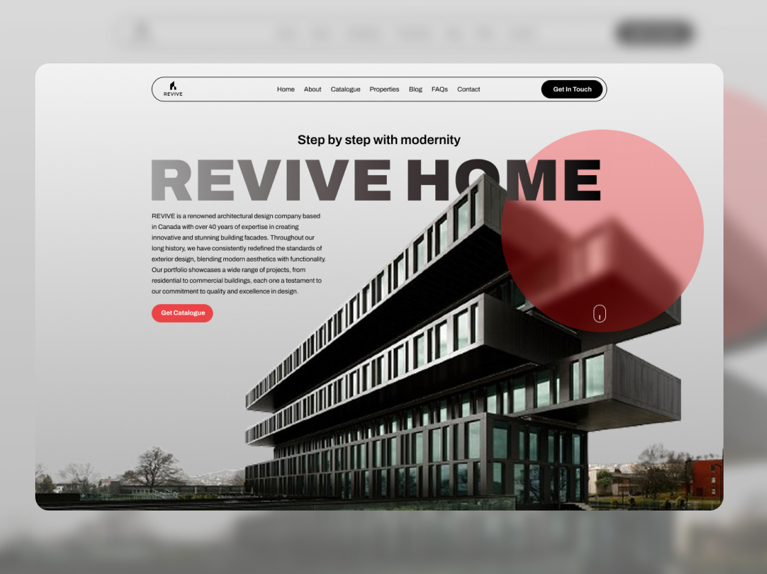 Revive Home – Modern Real Estate Web Design by High Definition ...