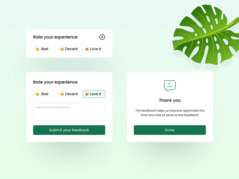 Thank You UI designs, themes, templates and downloadable graphic ...