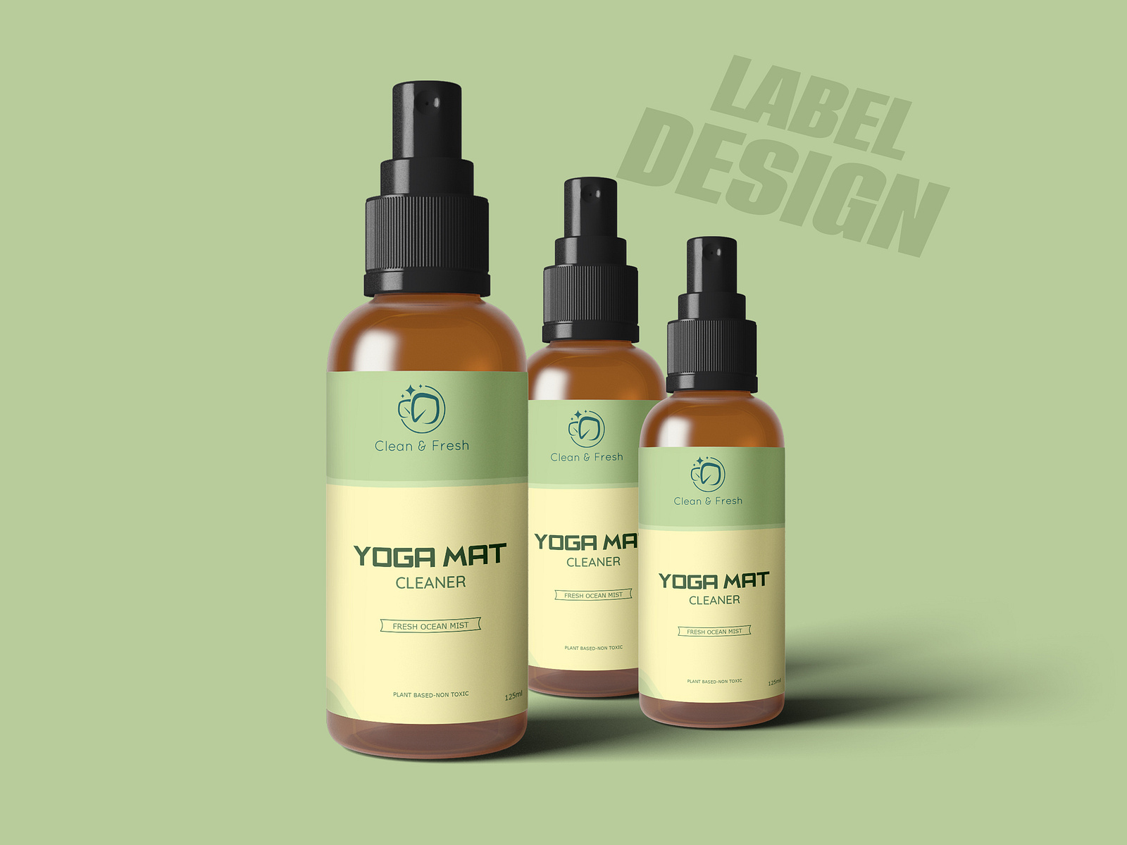 Cleaner Label Design | Label Design | Packaging by Dipankar Halder on ...