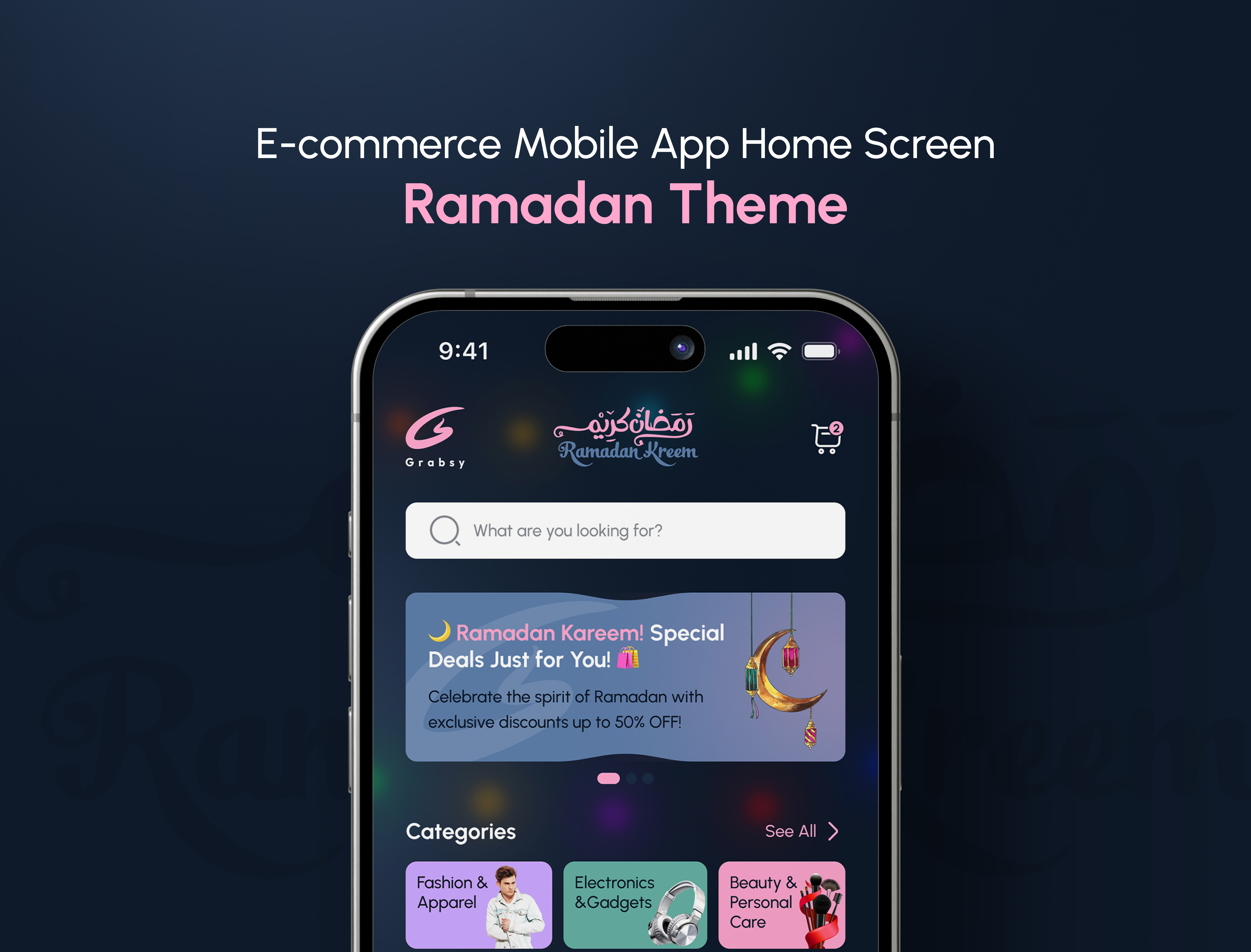 Browse thousands of E Commerce Home Screen images for design ...
