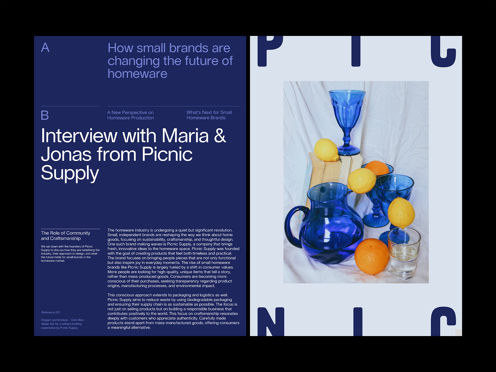 Editorial Feature – Layout by Marko Cvijetic on Dribbble