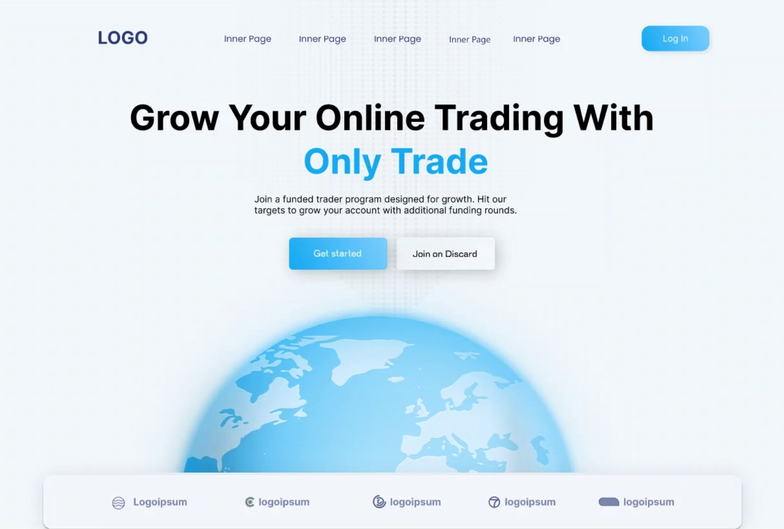 Trading Website Landing Page Design by Umair Ashraf | UX UI Designer on ...
