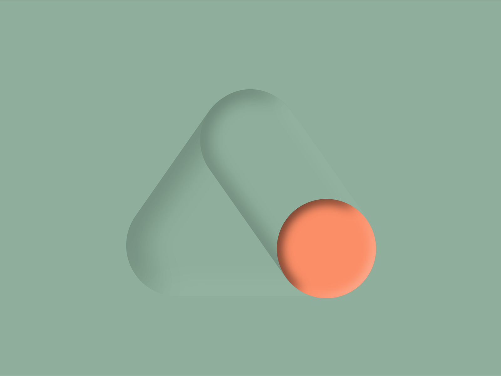 Neomorphism logo by Ebba Dillner on Dribbble