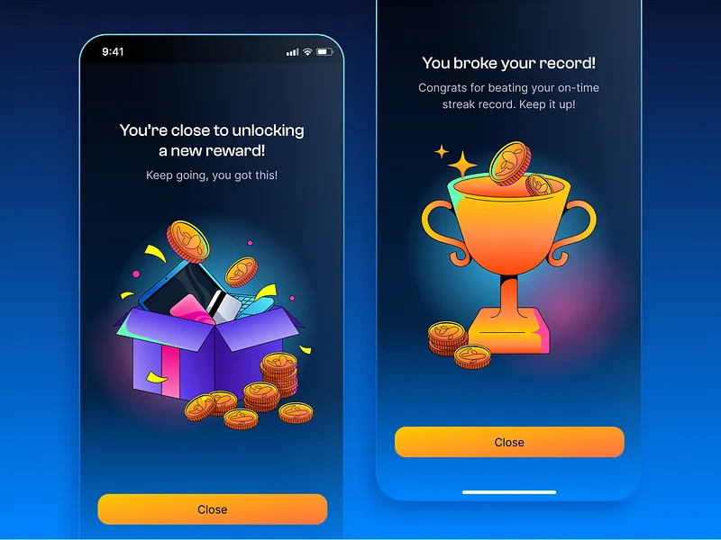 Browse thousands of Rewards Screen images for design inspiration | Dribbble
