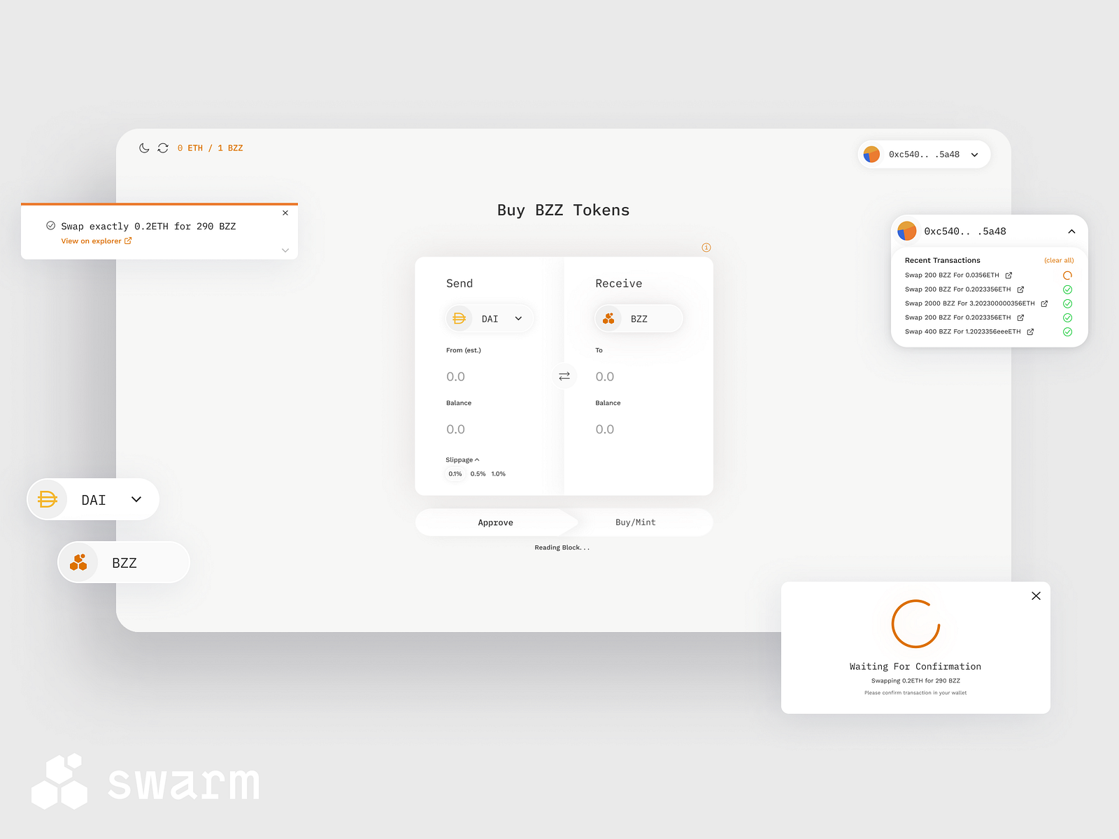 Swarm Redesign by Sydney Jade Spracklen for Linum Labs on Dribbble