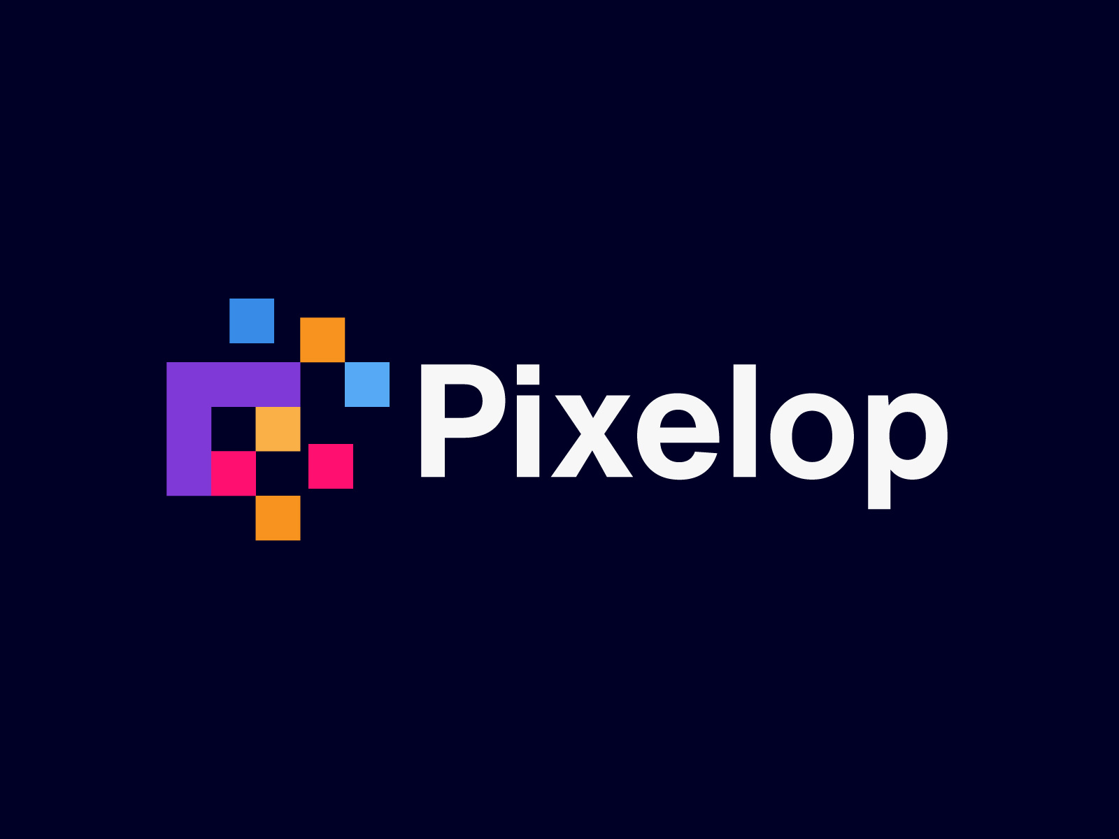 pixels logo design by Masud - Logo Designer on Dribbble