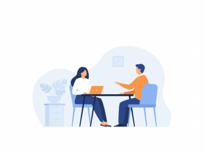 Interview. by boltbite on Dribbble