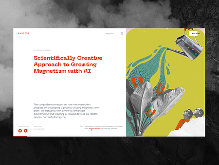 Browse thousands of Article images for design inspiration | Dribbble