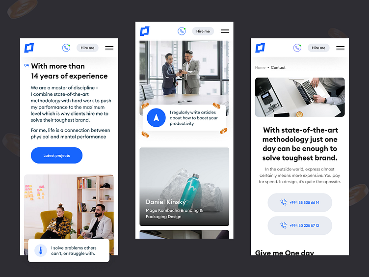 UX/UI design | consultancy team by Letif Kerim on Dribbble