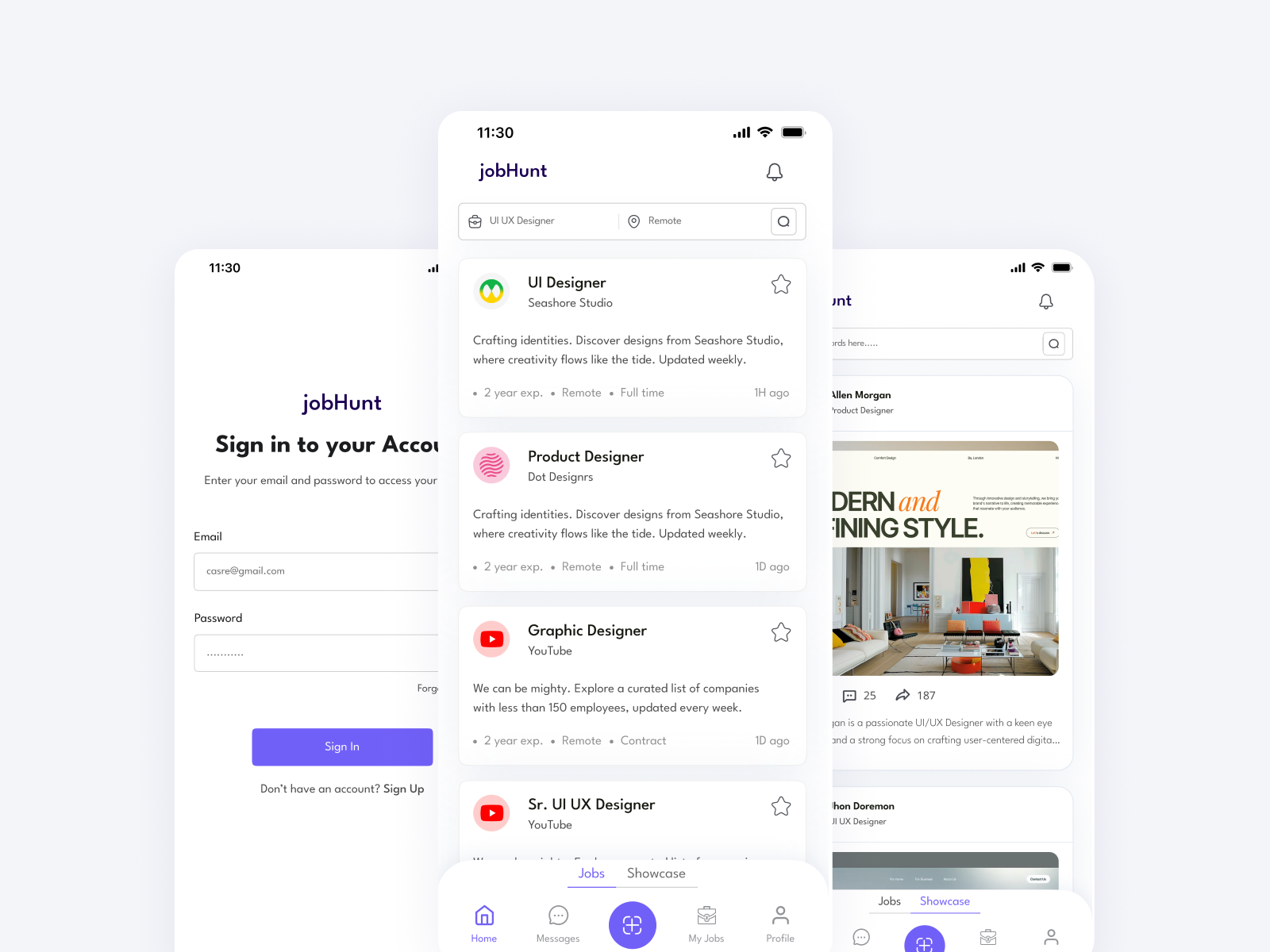 JobHunt – A Modern Job Platform for Designers & Creatives by seashore ...