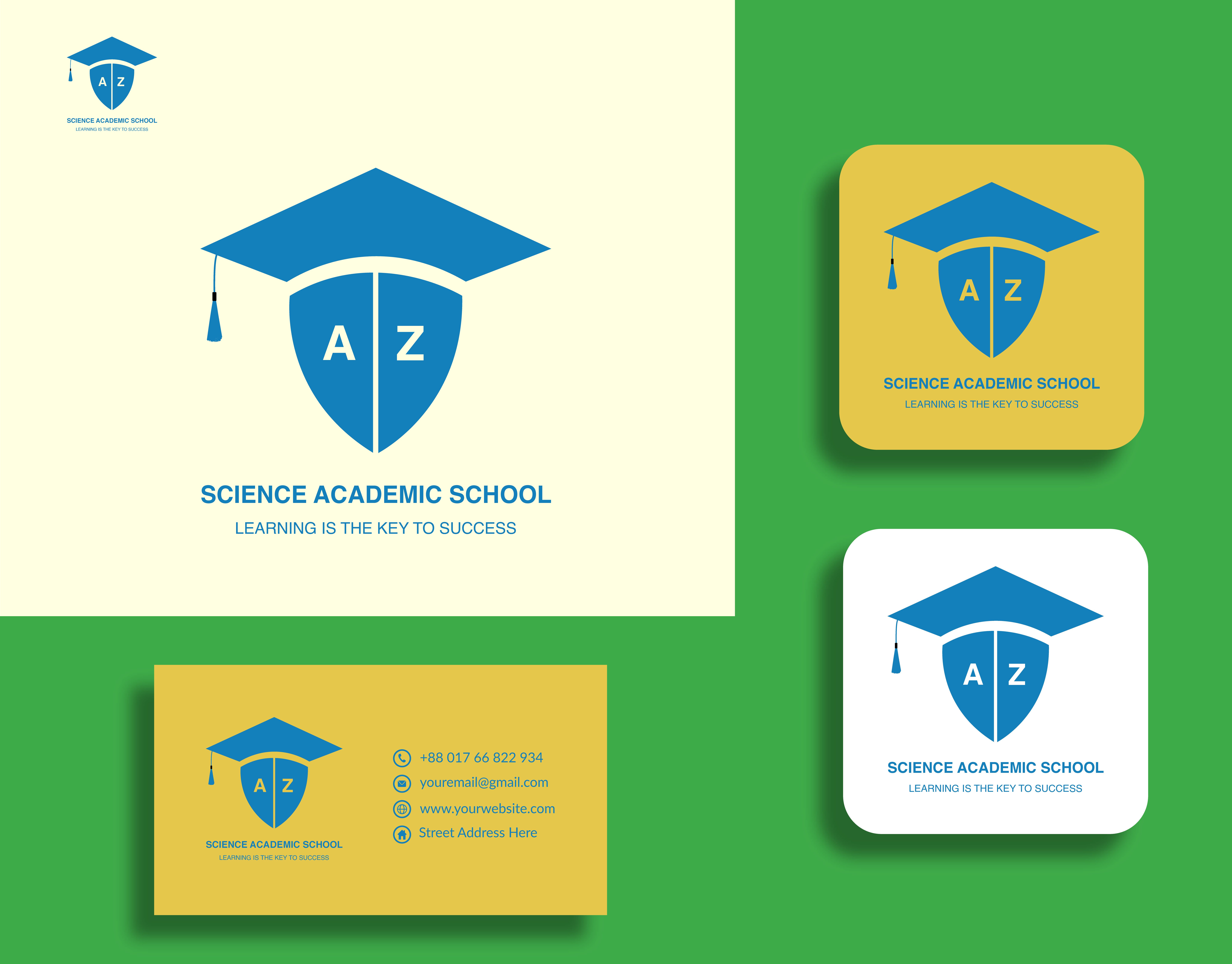 Academic Logo Design by Abdullah Al Mamun | Brand Designer on Dribbble