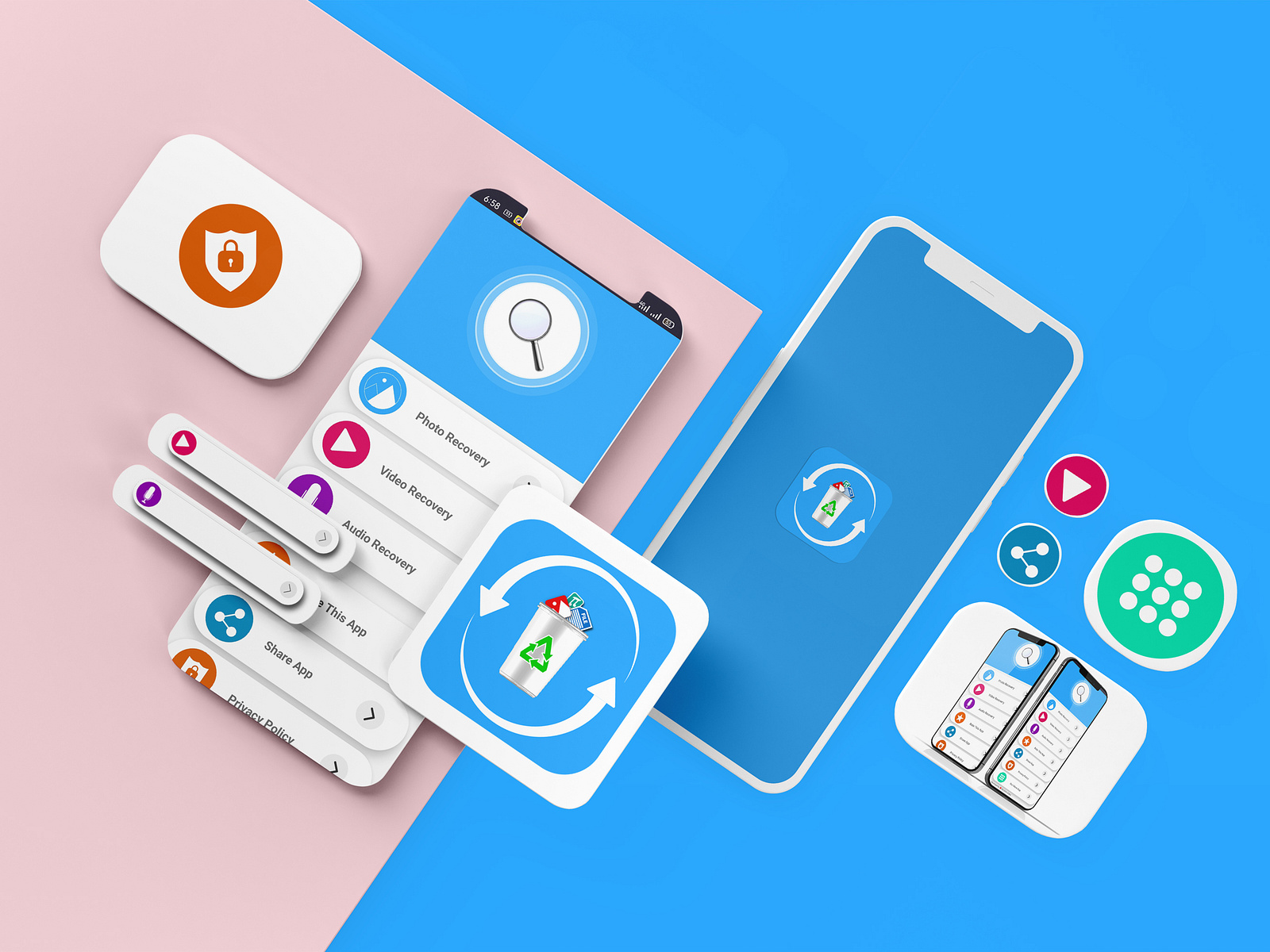 Data Recovery - File Recovery /UI UX Design by Ali Haider Asghar Ali on ...