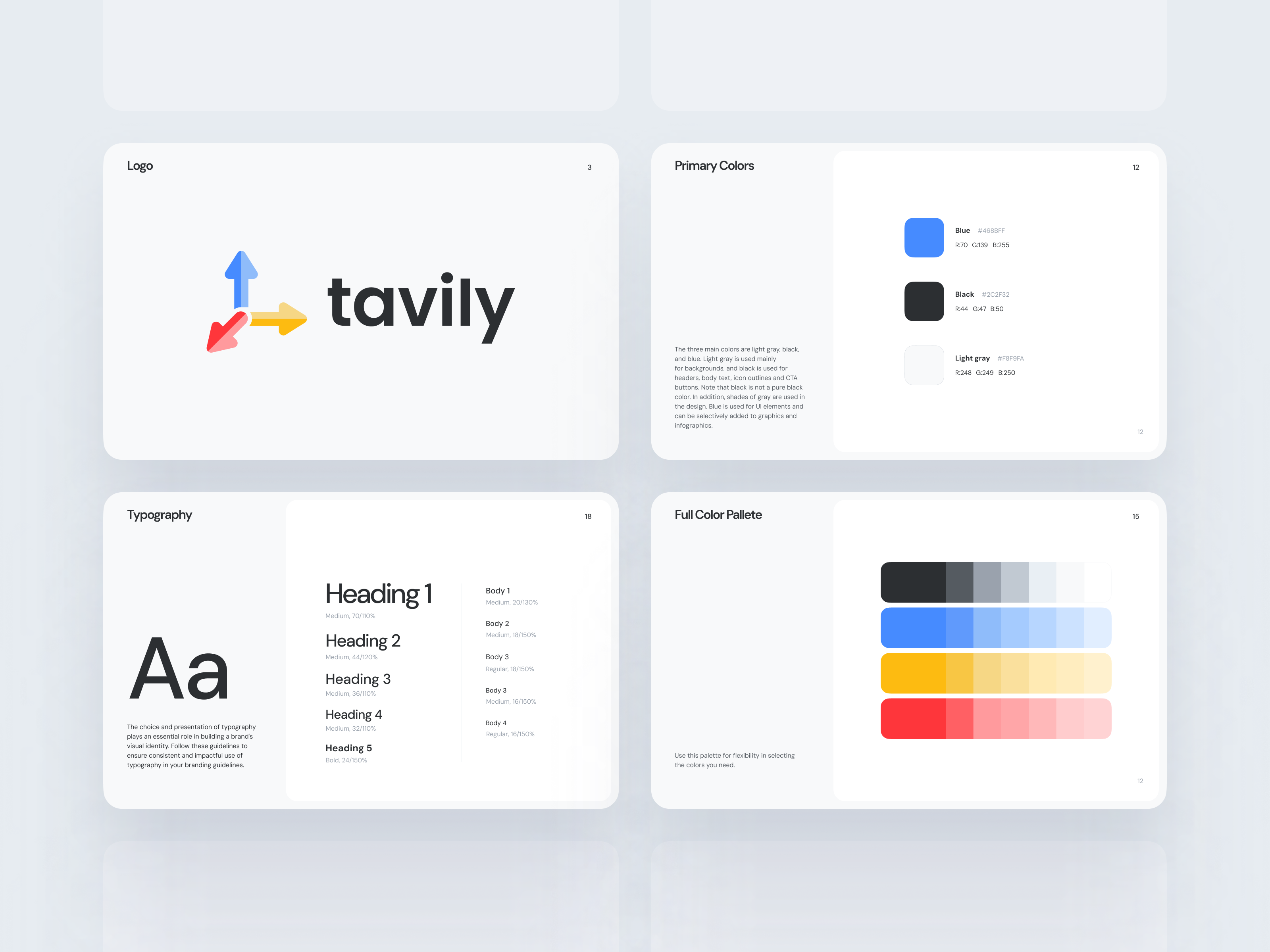Tavily Branding by Peppermint on Dribbble