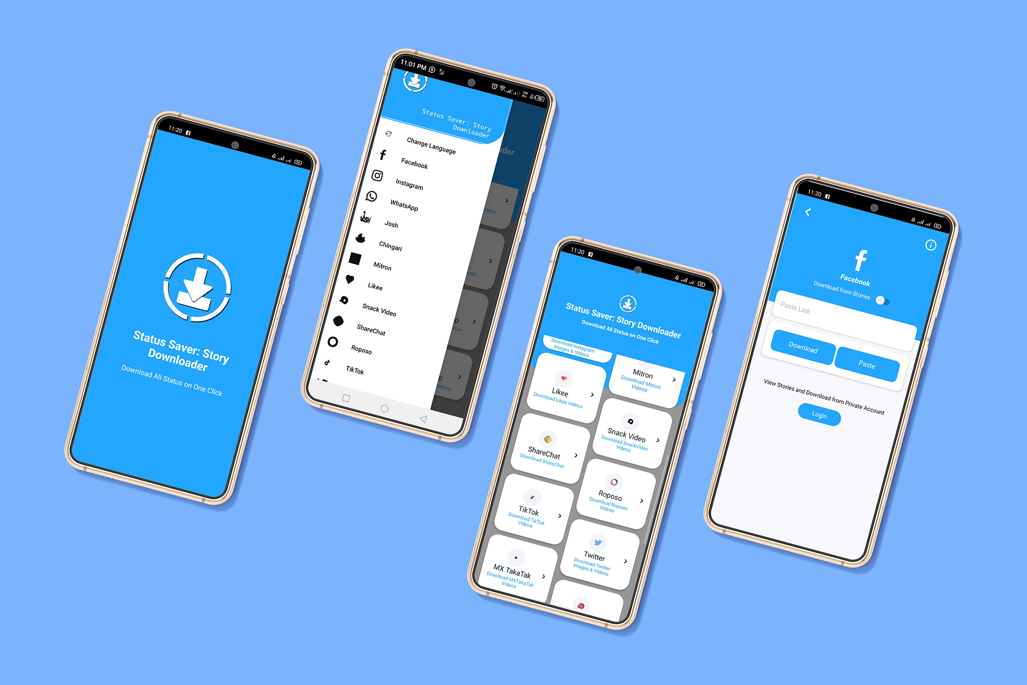 Status Saver: Story Downloader by Ali Haider Asghar Ali on Dribbble