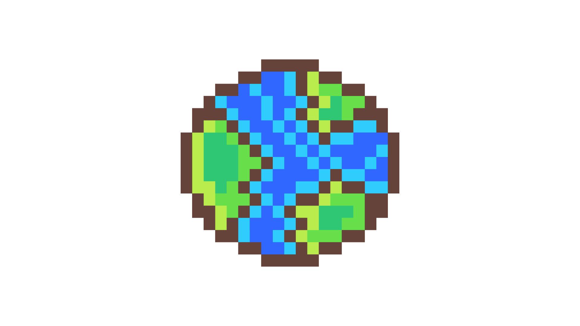 Pixel Art Earth Design by DESIGNER WAQAS GRAPHICS on Dribbble