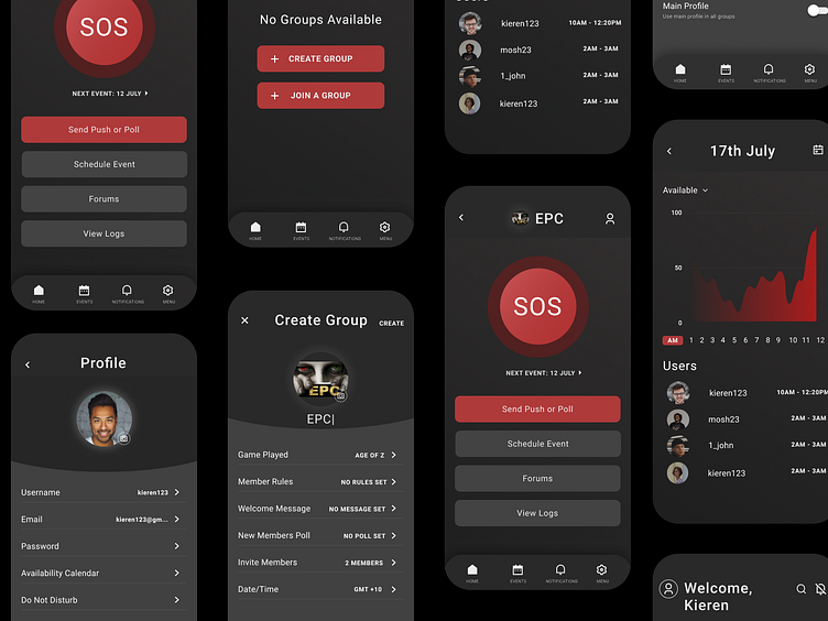 Mobile Gaming Concept by Michelle on Dribbble