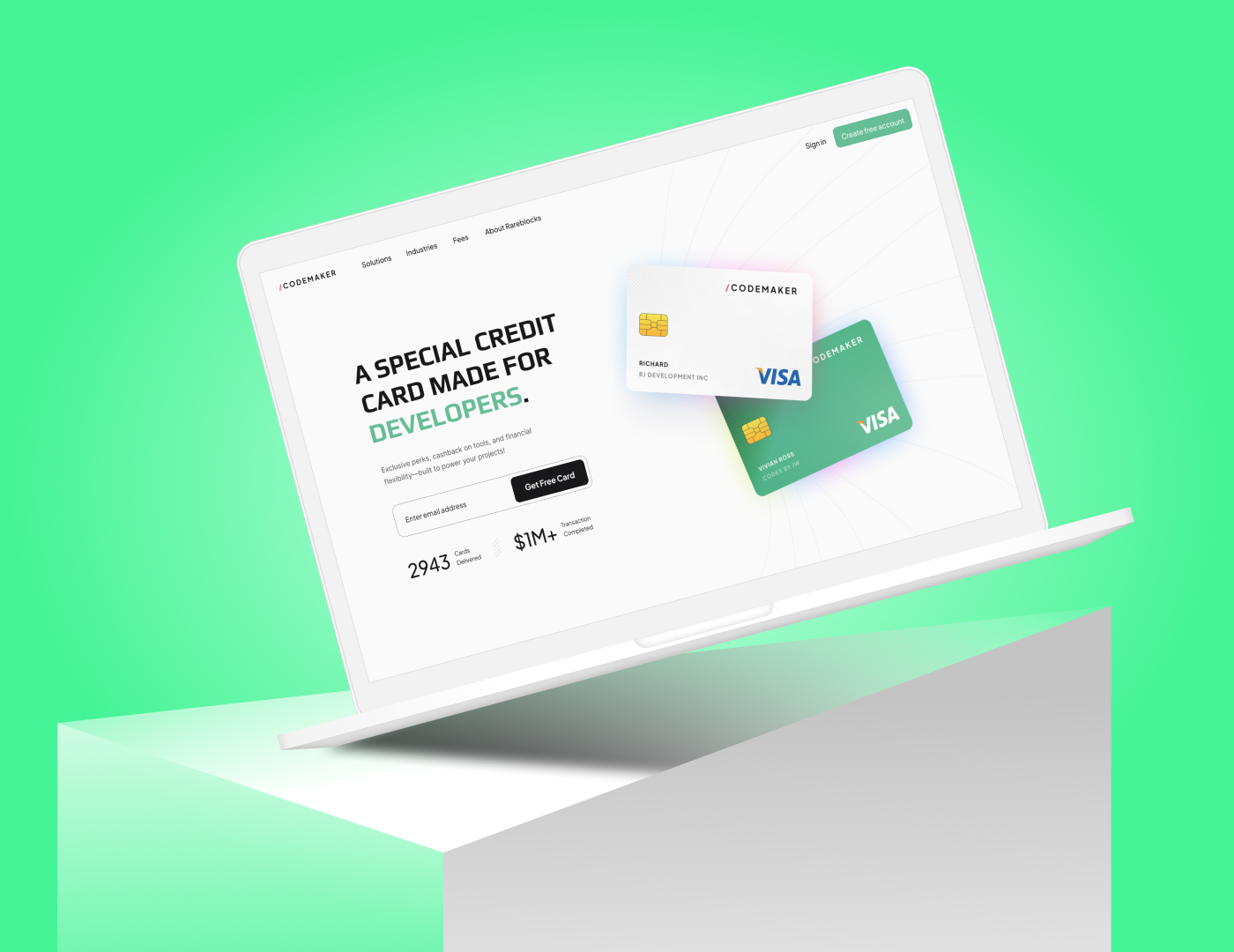 CREDIT CARD COMPANY DESIGN by Faizan Ahmed on Dribbble