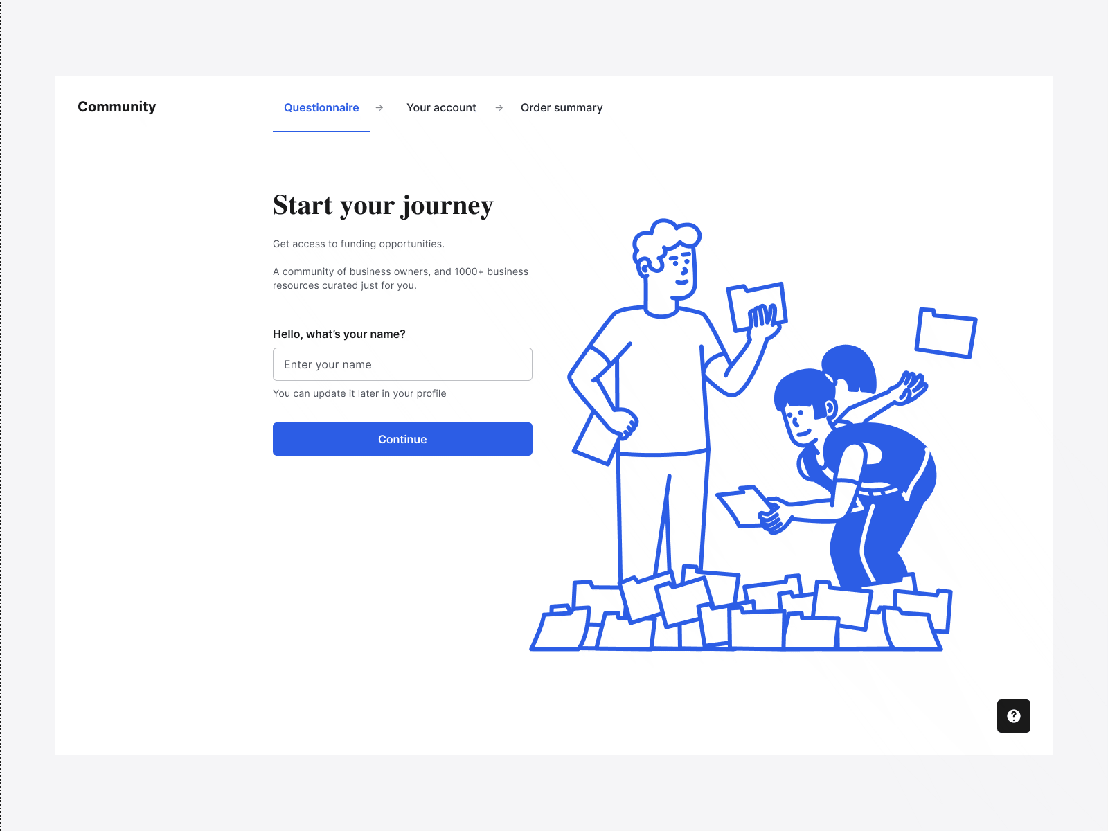 Community - Wireframes (Onboarding) by Piotr Kaźmierczak on Dribbble