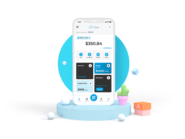Fin Tech App #2 by Harry Brown on Dribbble