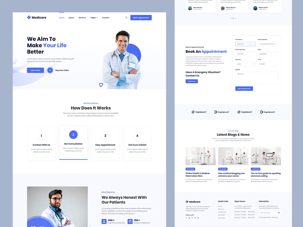 Doctor Template designs, themes, templates and downloadable graphic ...