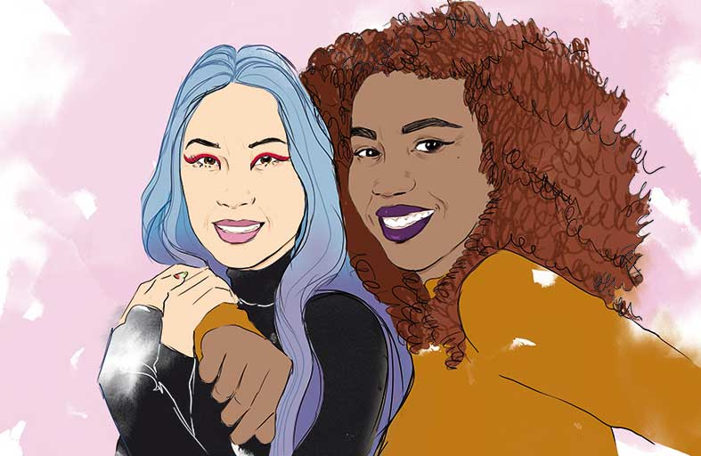 Allure illustration by Judit Garcia Talavera on Dribbble