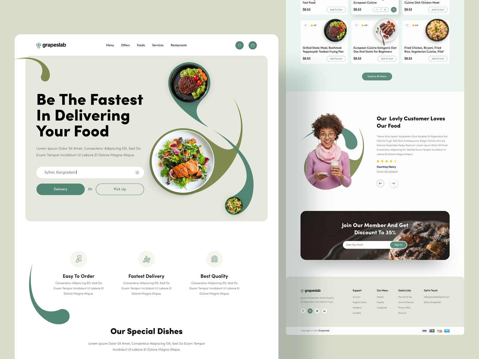 Food Delivery Landing Page 🍕 by Anik Deb on Dribbble Food Delivery Landing Page 🍕 by Anik Deb on Dribbble