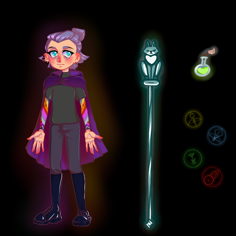 The Owl House Fan Art: Mystic Apprentice by Vladislav Vivdenko on Dribbble