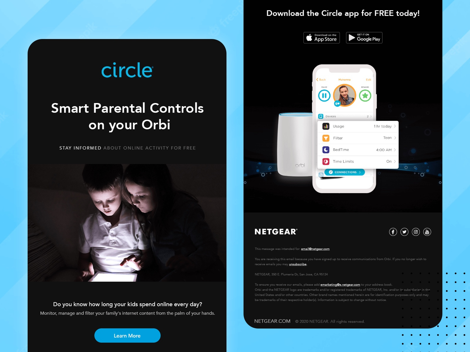 Email Template 2 by Galaxy UX Studio on Dribbble