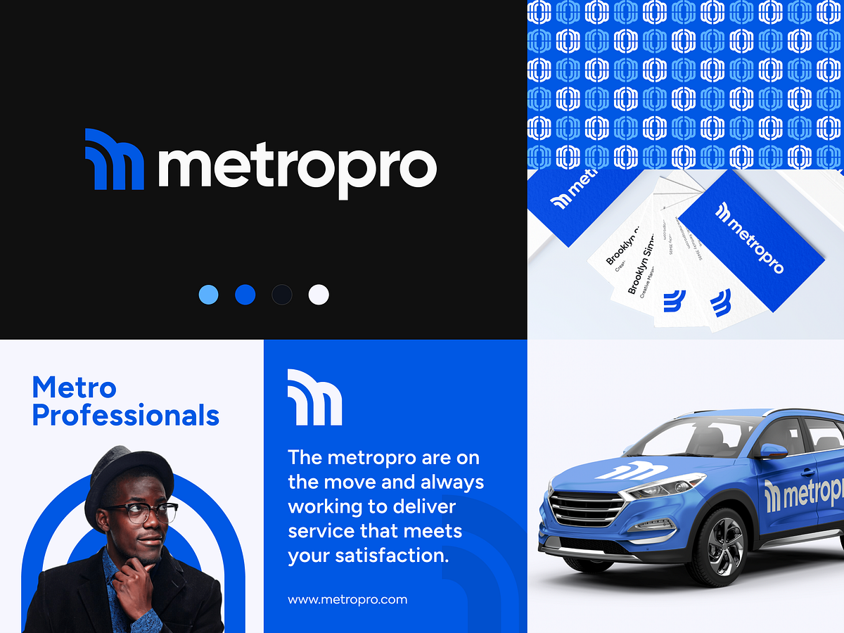 Metropro-Branding Design by Ashik 🕸 on Dribbble