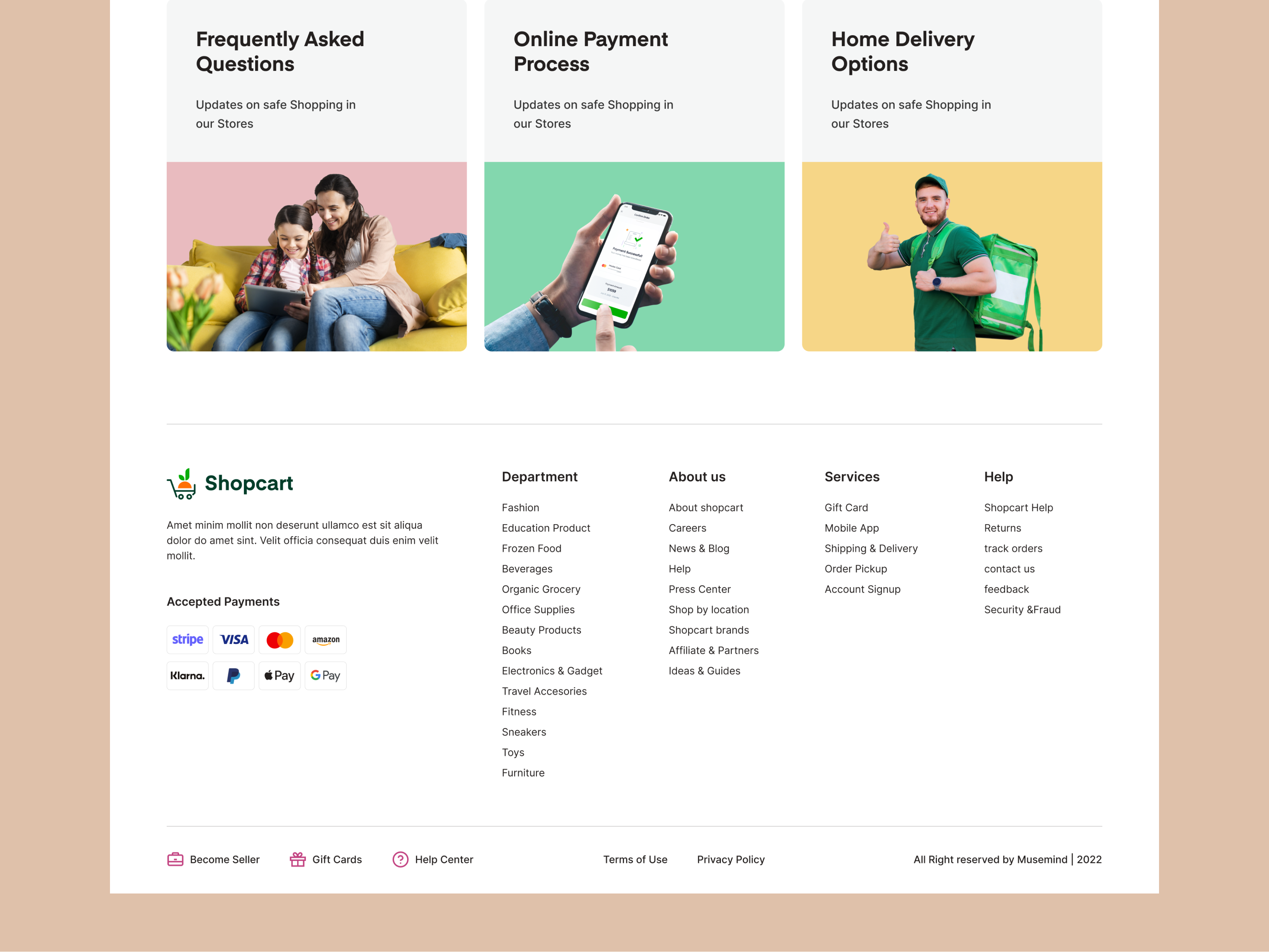 Ecommerce Website | Ecommerce Platform Design by Musemind on Dribbble
