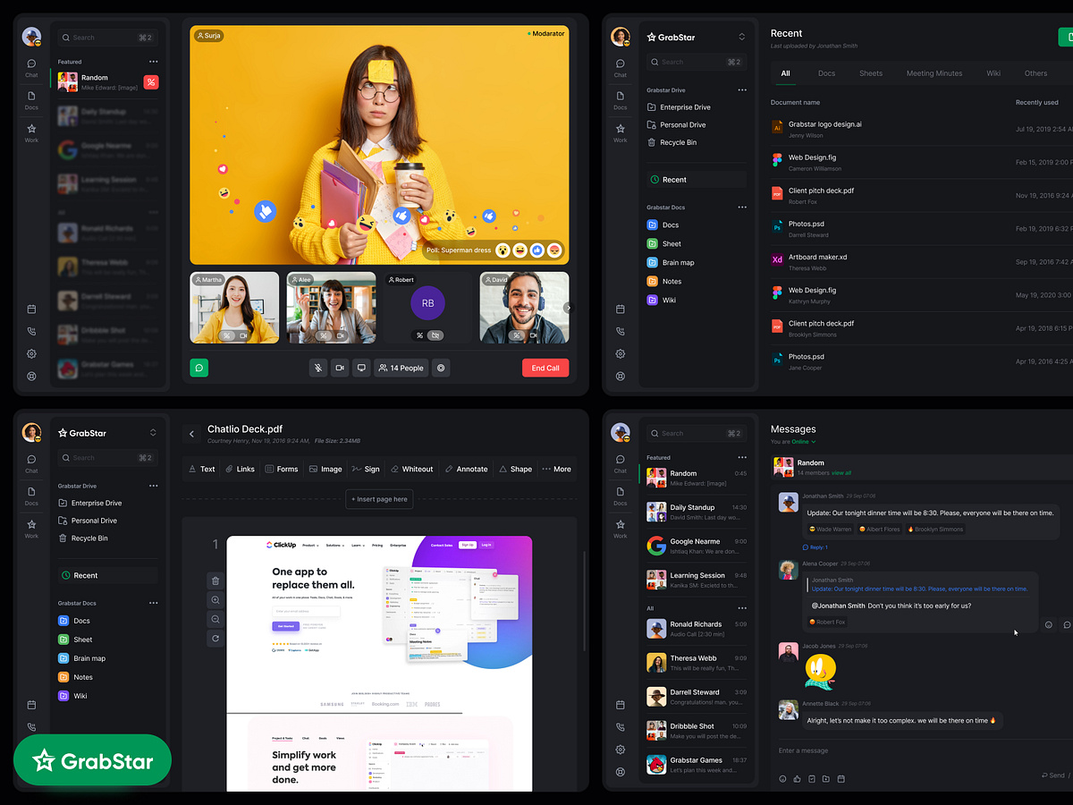 Team Management Tool by Surja Sen Das Raj for Ofspace UX/UI on Dribbble