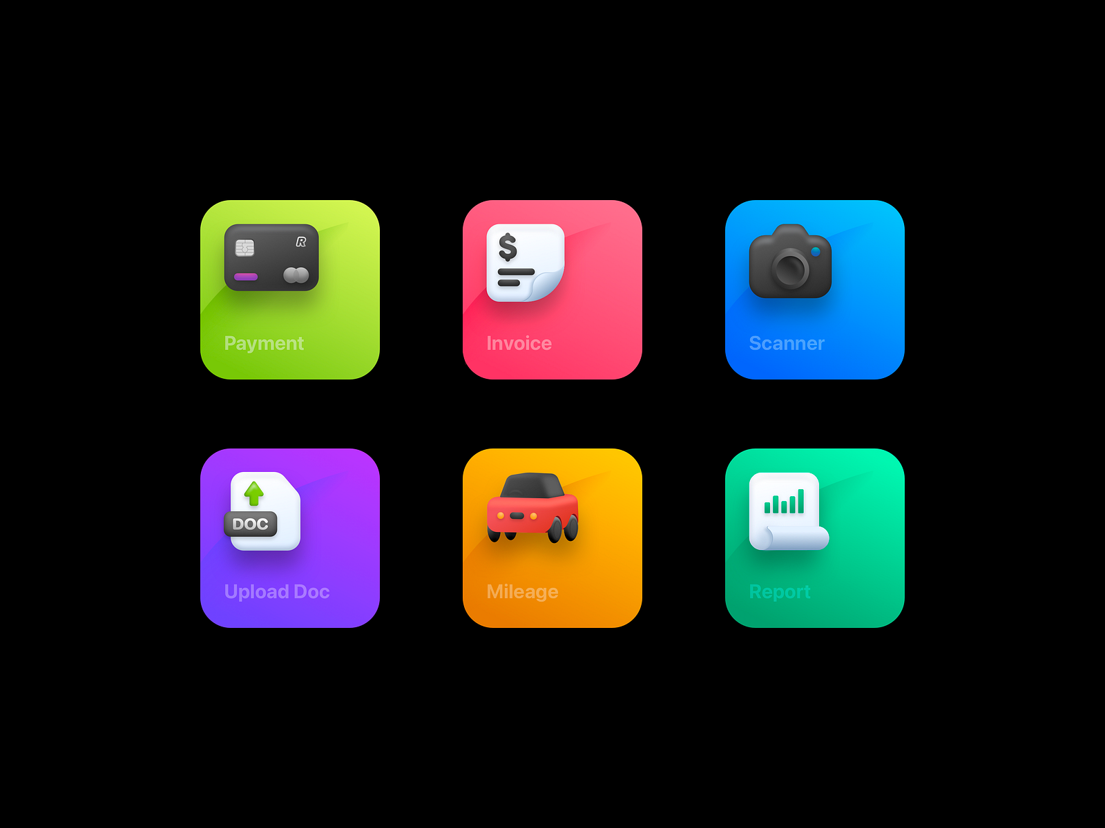 Soft 3D Icons by Shinas P for Stead on Dribbble
