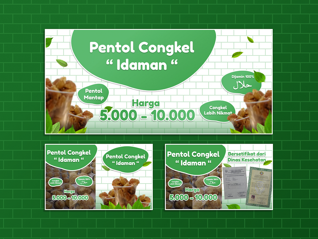Pentol Congkel - Design for Selling Carts by Friendly Nuris on Dribbble