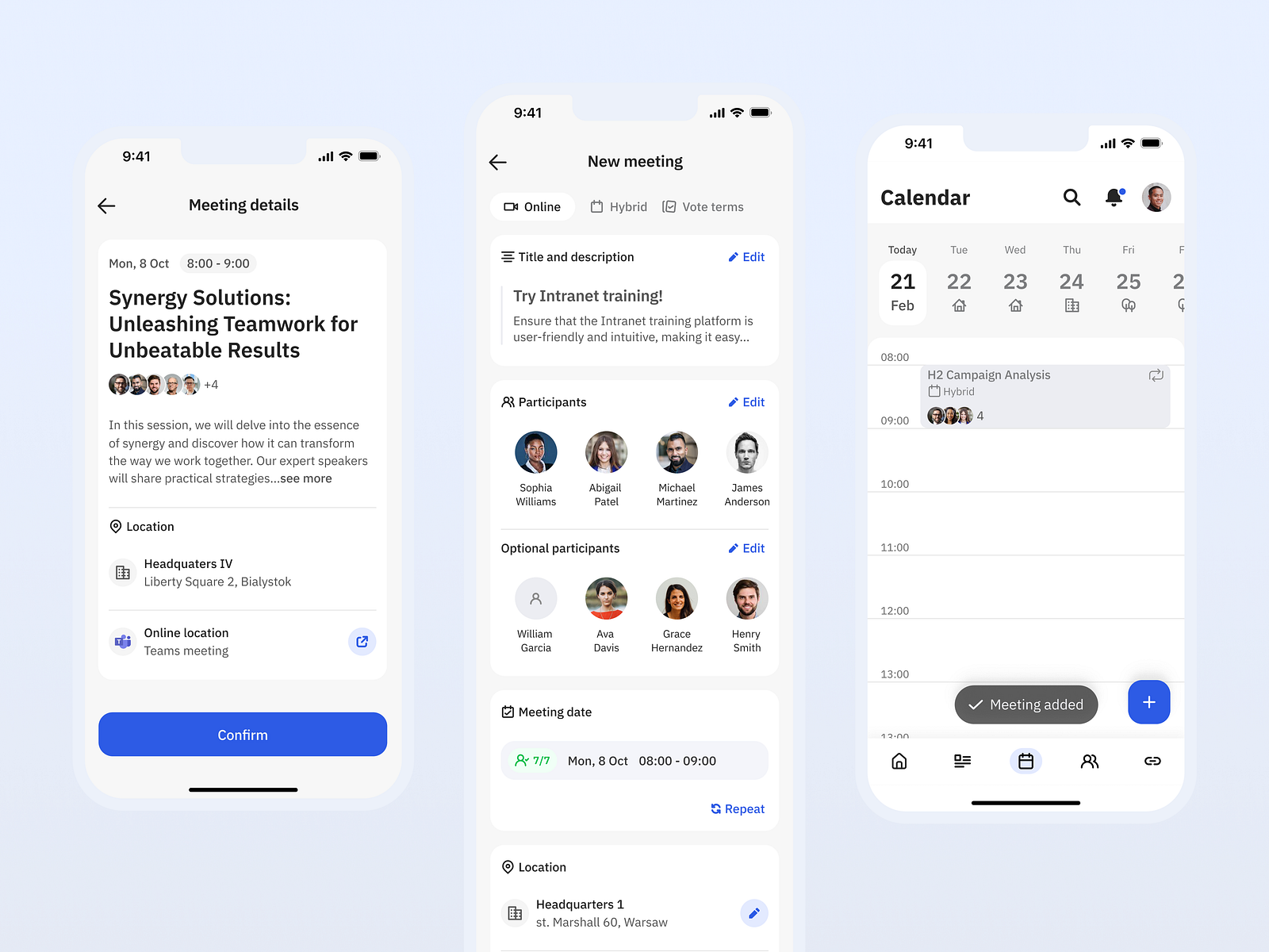 Employee Experience App by Patryk Sobczyk on Dribbble