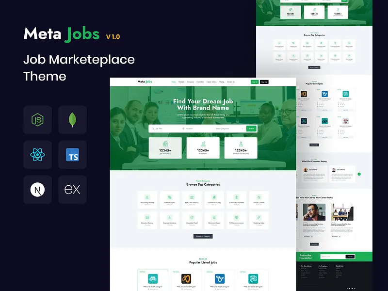 Mern Stack designs, themes, templates and downloadable graphic elements ...