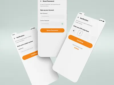 Reset Password Screen designs, themes, templates and downloadable ...