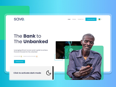 Save Website Revamp by Jacques Nshimiyimana on Dribbble