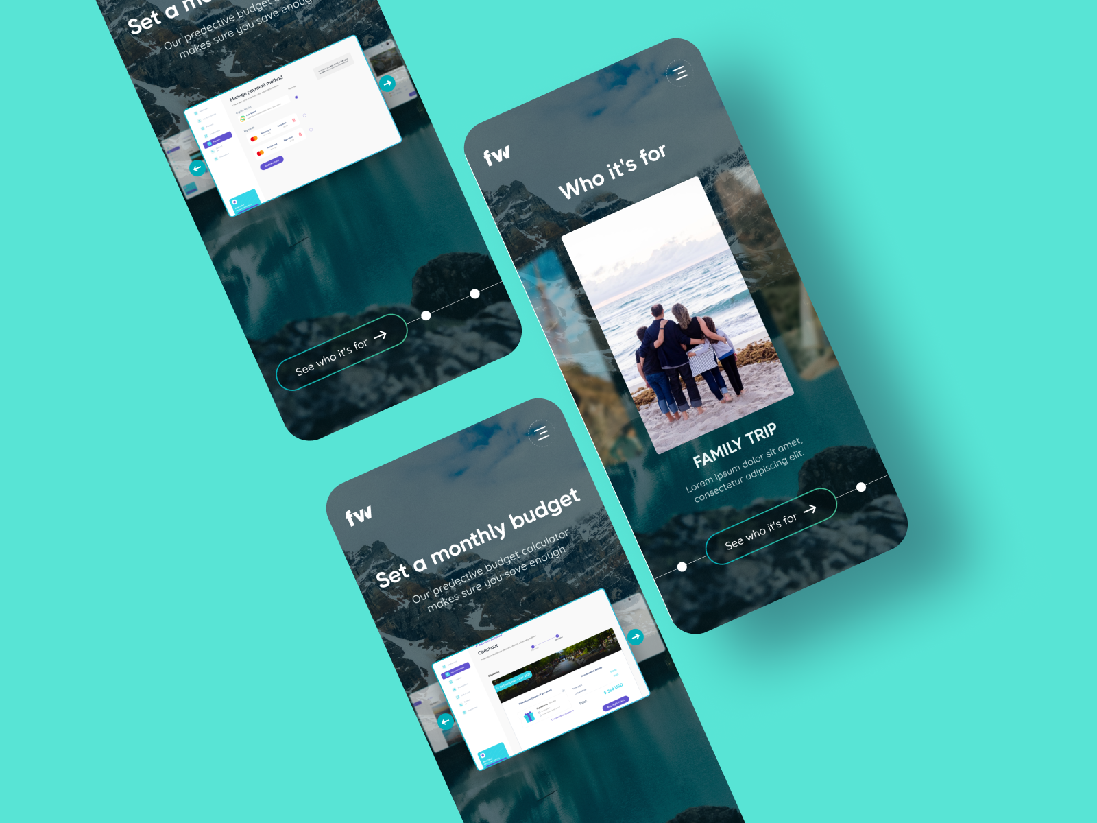 Flywallet Website by Cecília Veloso on Dribbble