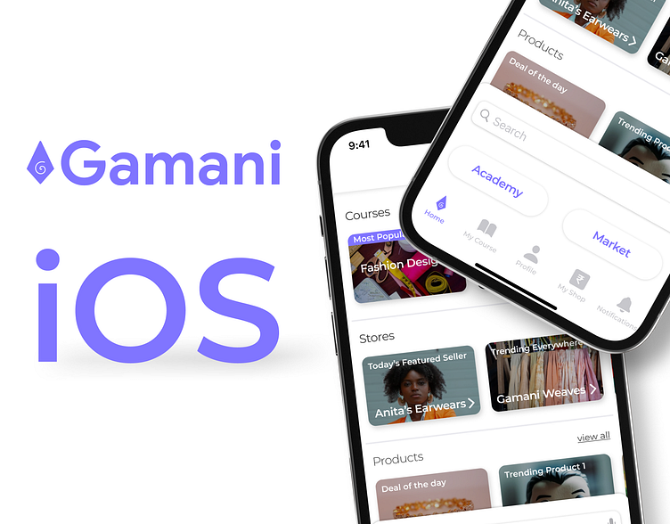 Gamani iOS UI presentation by Srivathsa B N on Dribbble