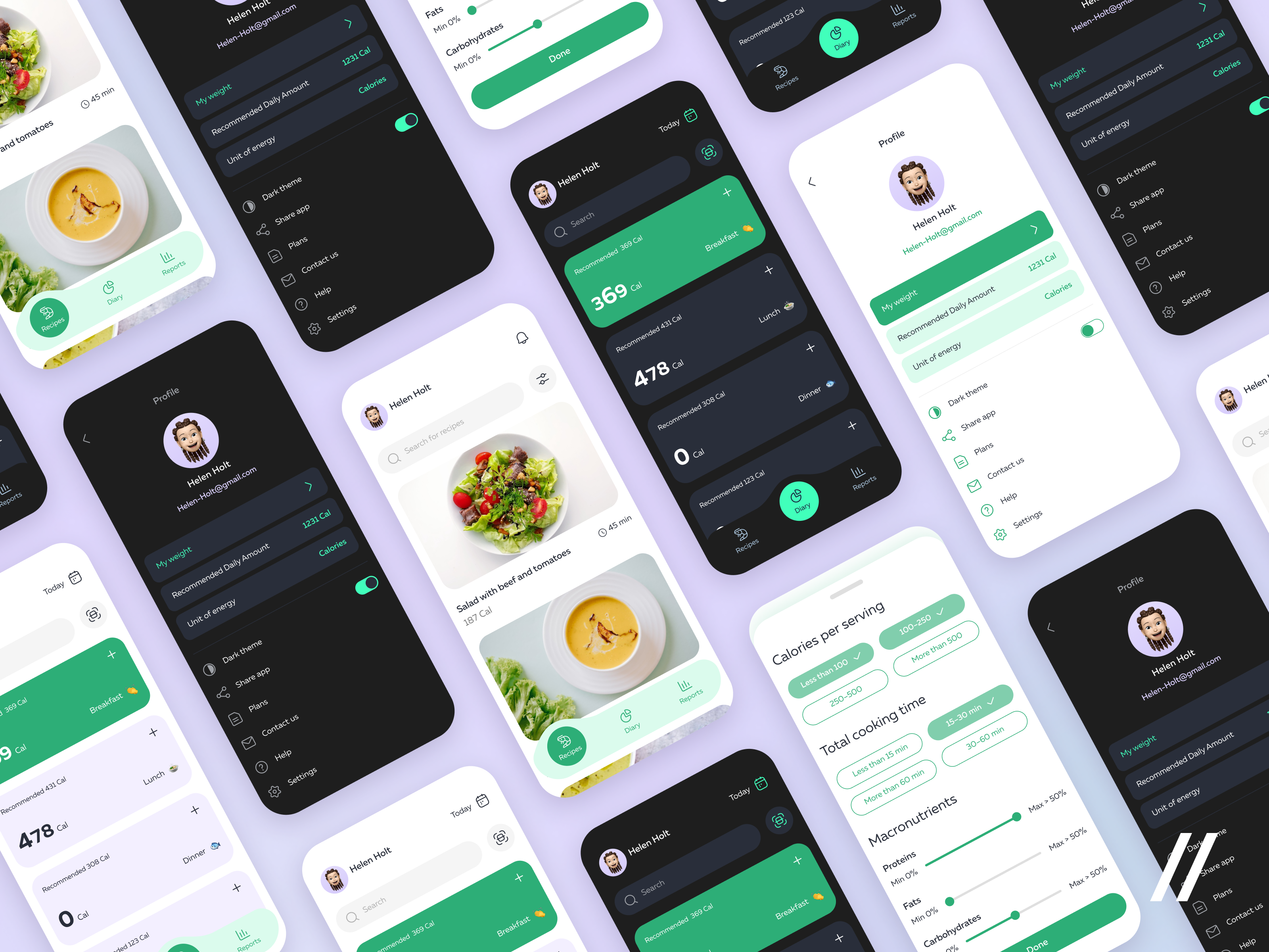 Calorie Counter App by Purrweb Agency for Purrweb UI/UX Agency on Dribbble