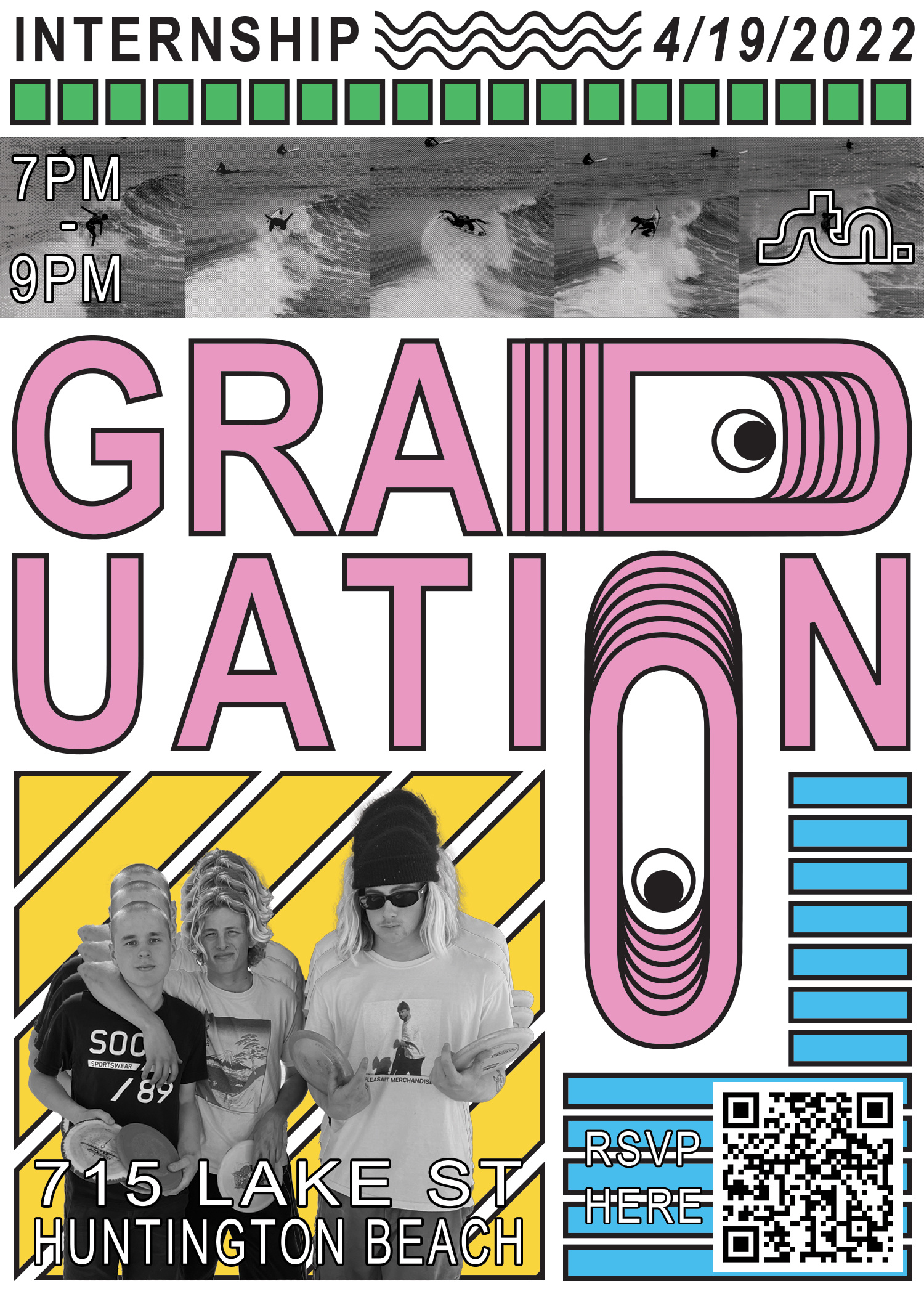 Internship Graduation Invite by Jake Lutz on Dribbble