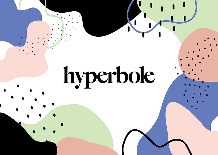 Hyperbole inc. Business and PostCards by Khalidah Carrington on Dribbble