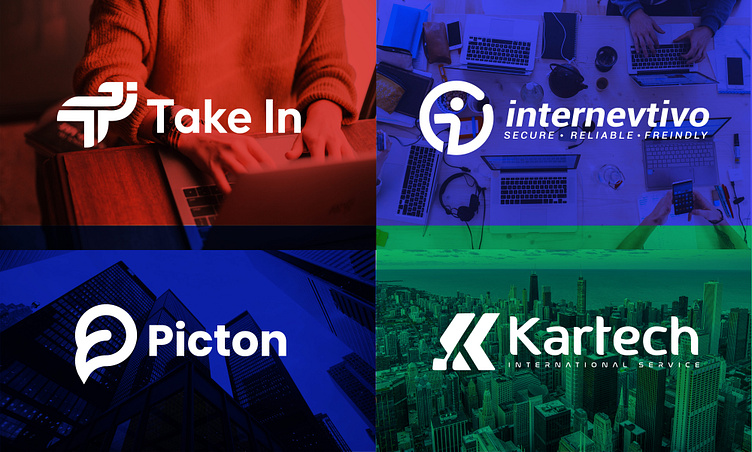 logos mark creative modern minimalist logo design by Sazzad Hossain onu ...