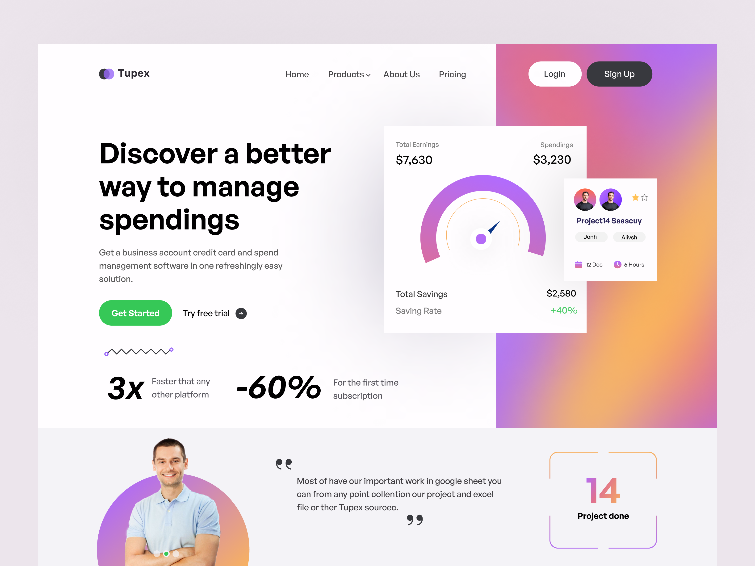 Management Header Design by Sajib Rahman on Dribbble