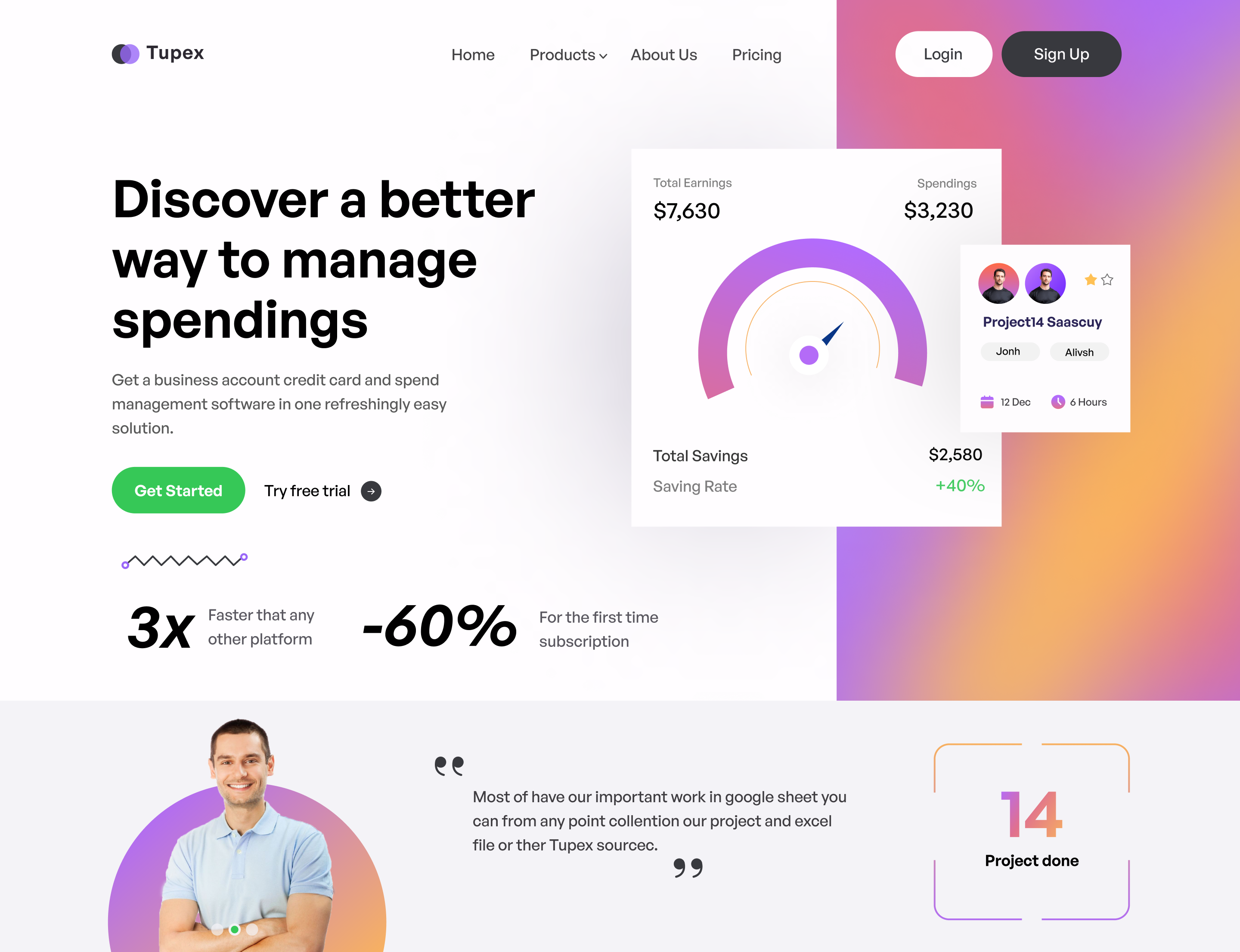 Management Header Design by M. Rahman on Dribbble