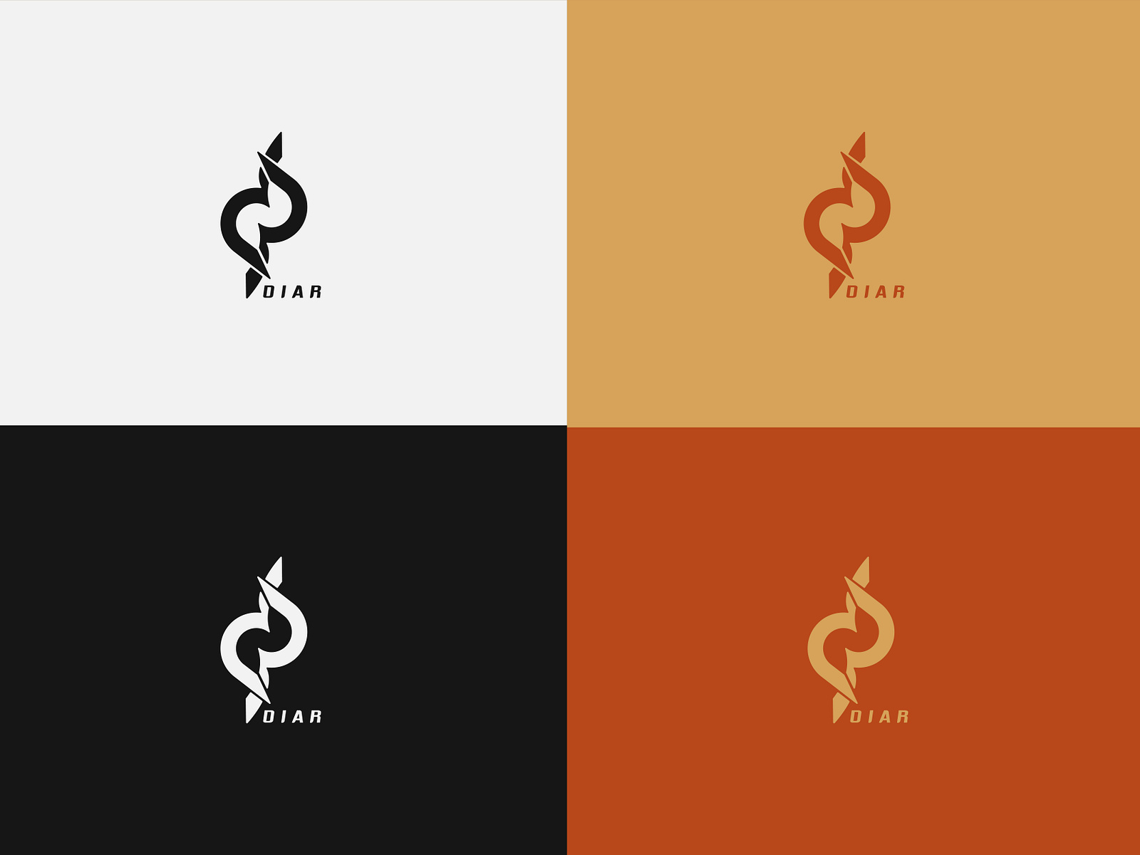 Diar Logo Design by FarshadGaffe on Dribbble