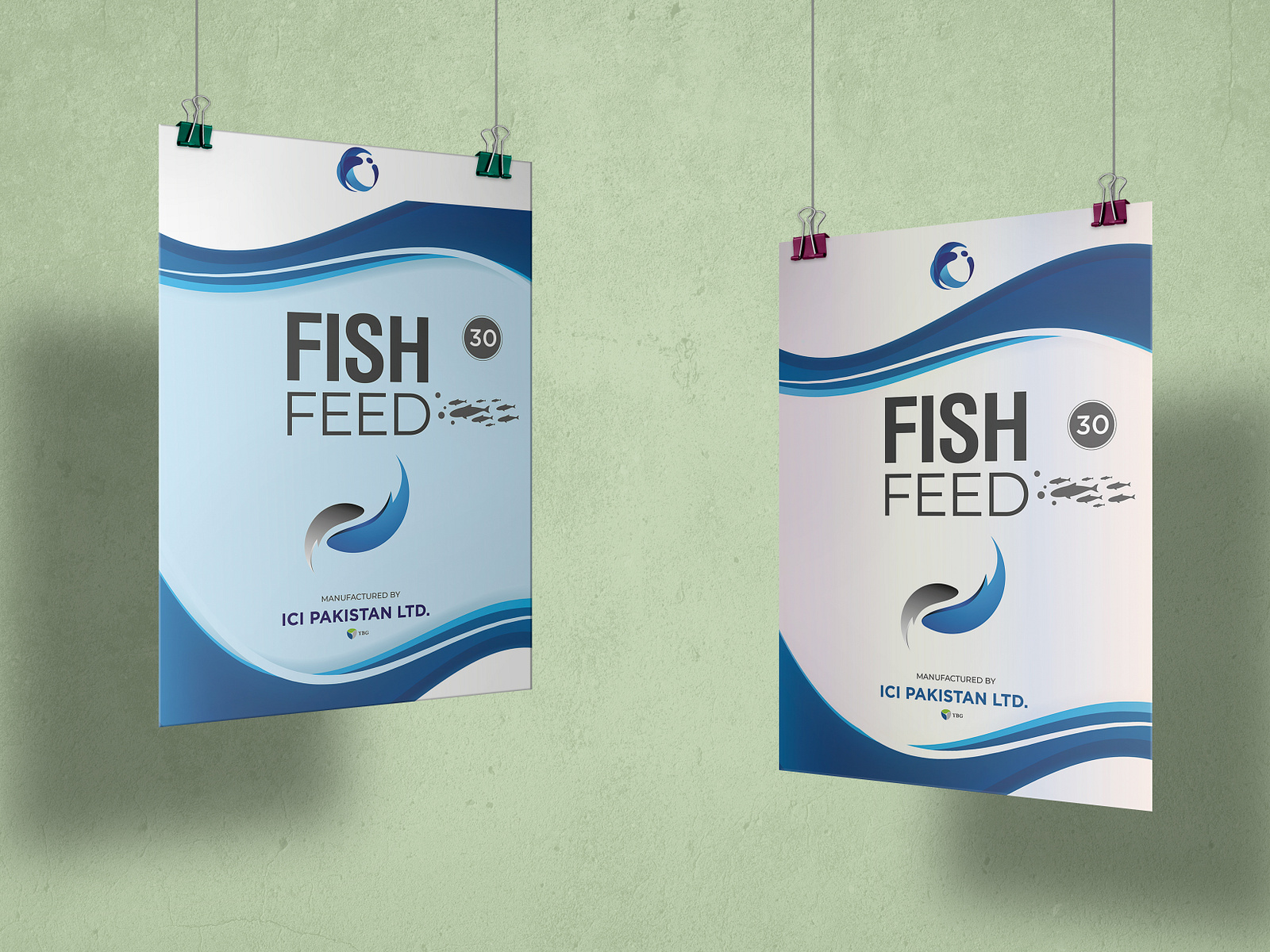 COVER PAGE FISH FEED CATALOGUE by Shehryar Anees on Dribbble
