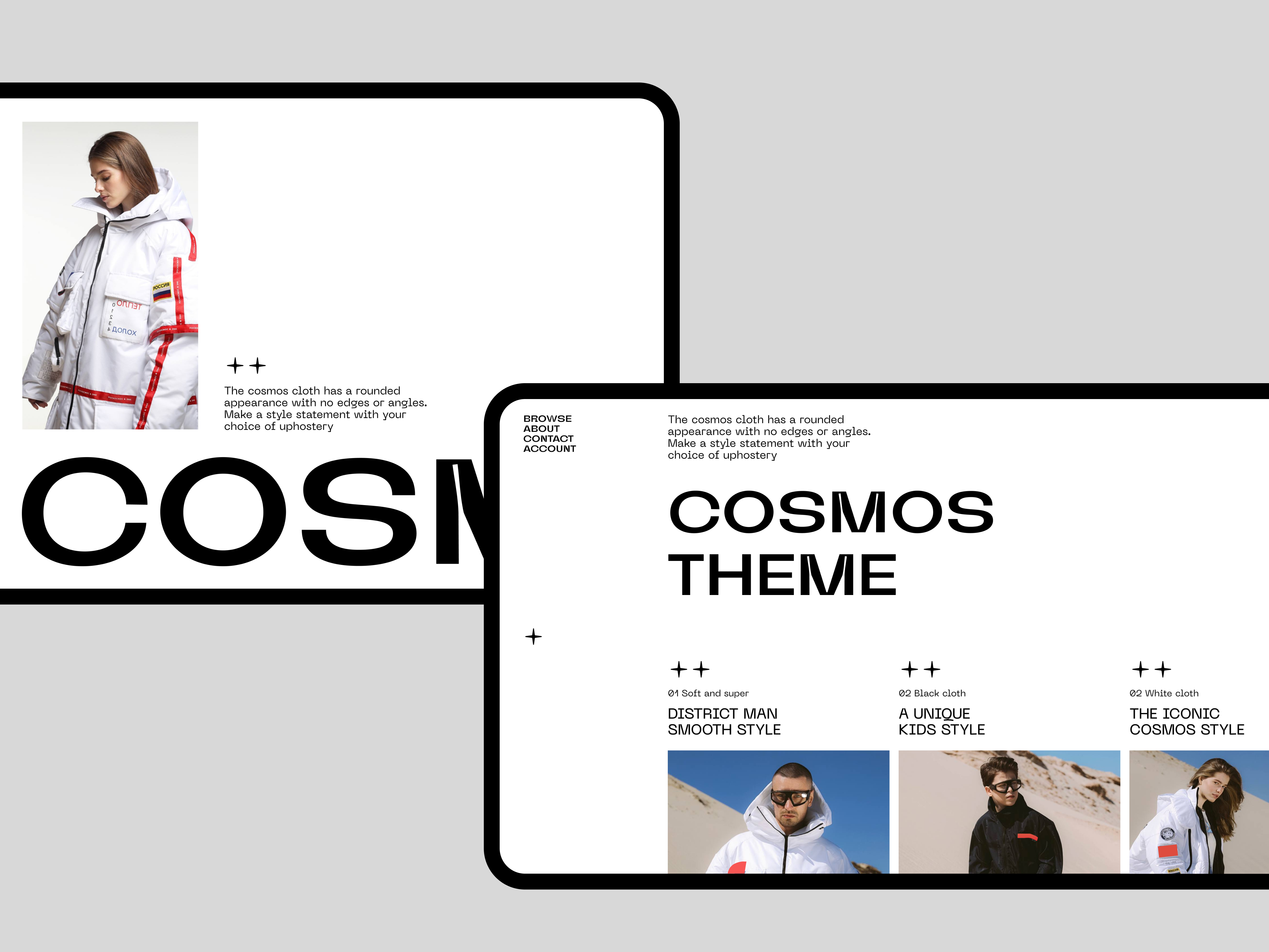 COSMOS THEME by embrace-designer on Dribbble