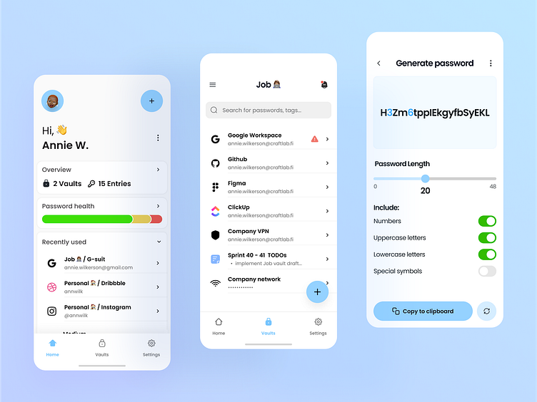 Password Manager 🔐 Mobile App By Aleksandr Shchilkin On Dribbble